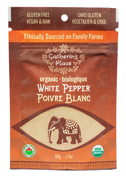 Organic Pepper White Powder – Gathering Place Trading